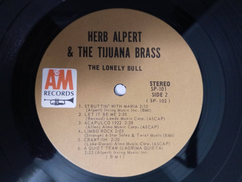 Herb Alpert / the Lonely Bull / 1962 - Etsy