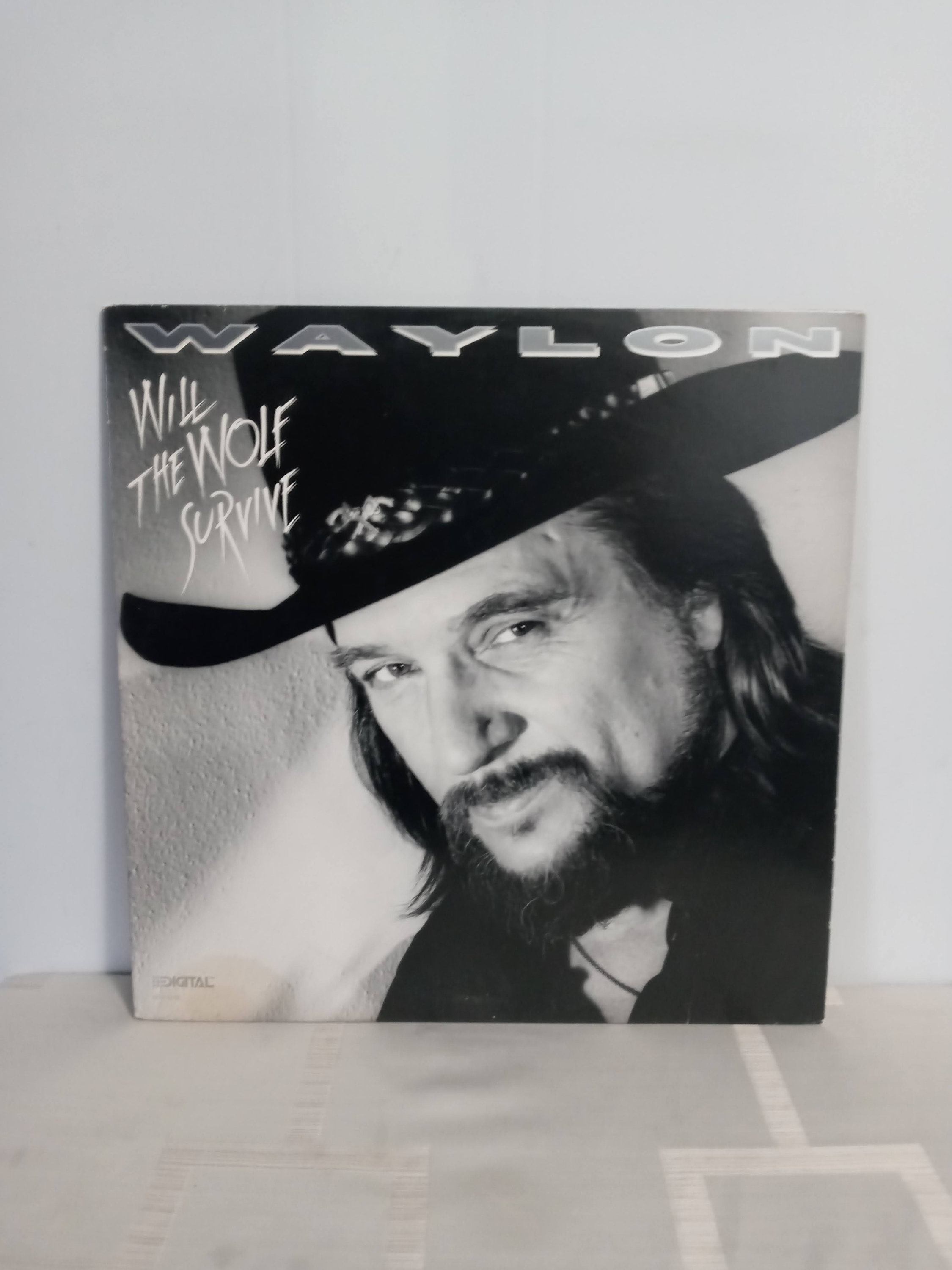 Waylon Jennings / Will the Wolf Survive / 1986 - Etsy