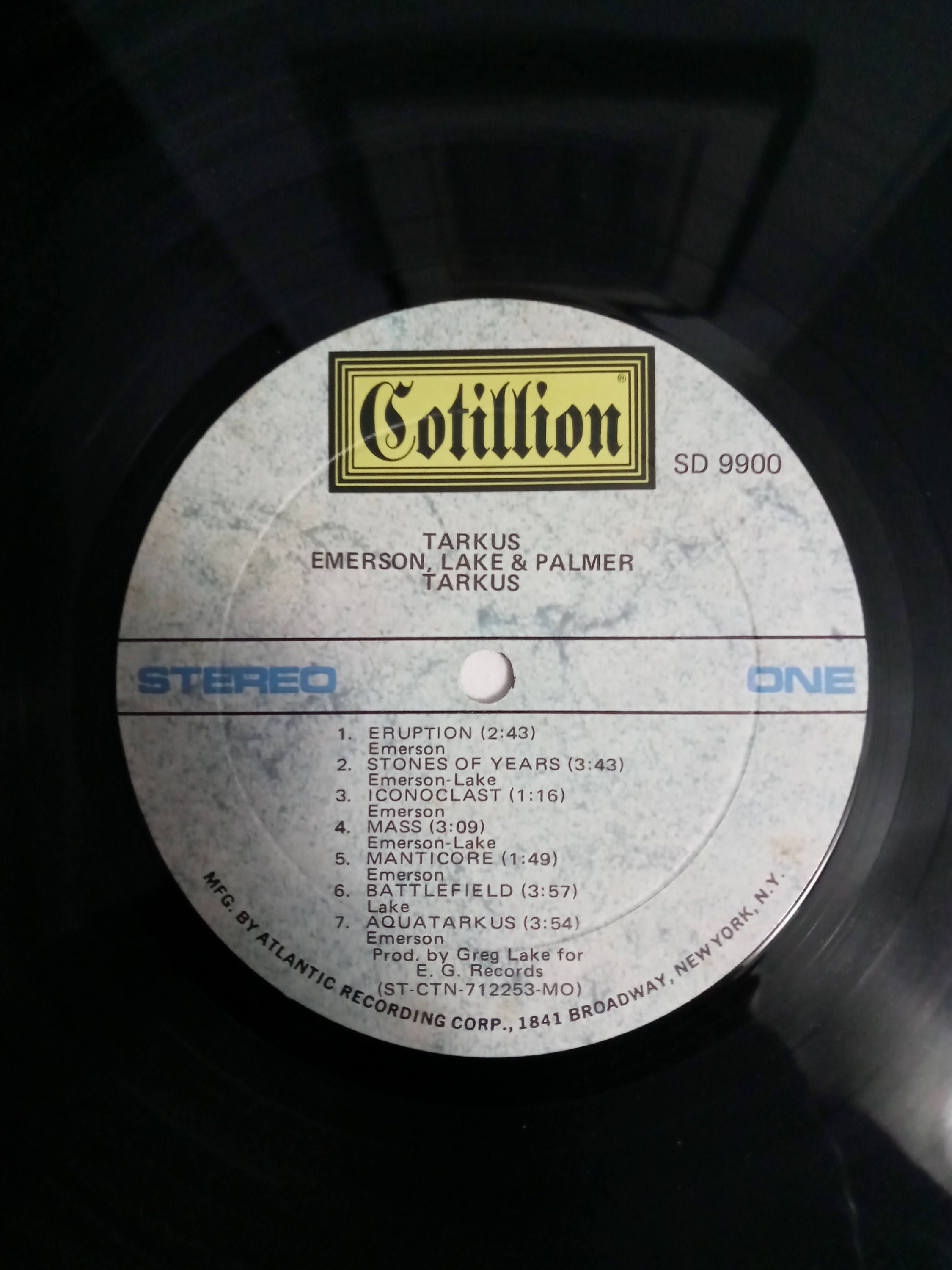 Emerson Lake Palmer Tarkus 1971 Etsy