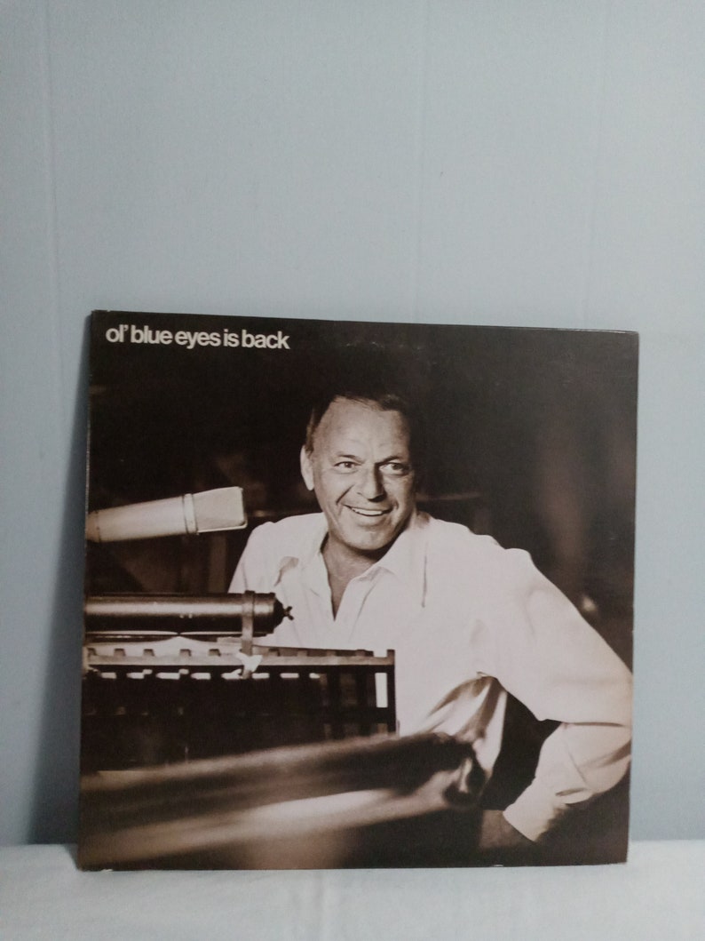 Frank Sinatra / Ol' Blue Eyes is Back / 1973 - Etsy