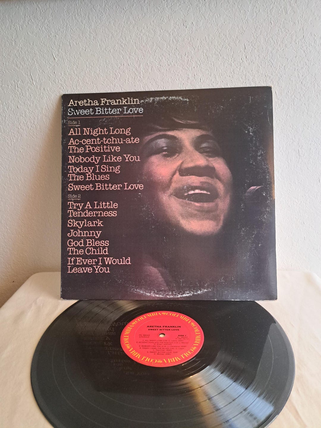 Aretha Franklin / Sweet Bitter Love / 1982 - Etsy