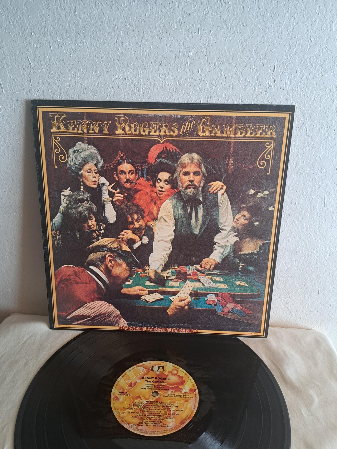 Kenny Rogers / the Gambler / 1978 - Etsy