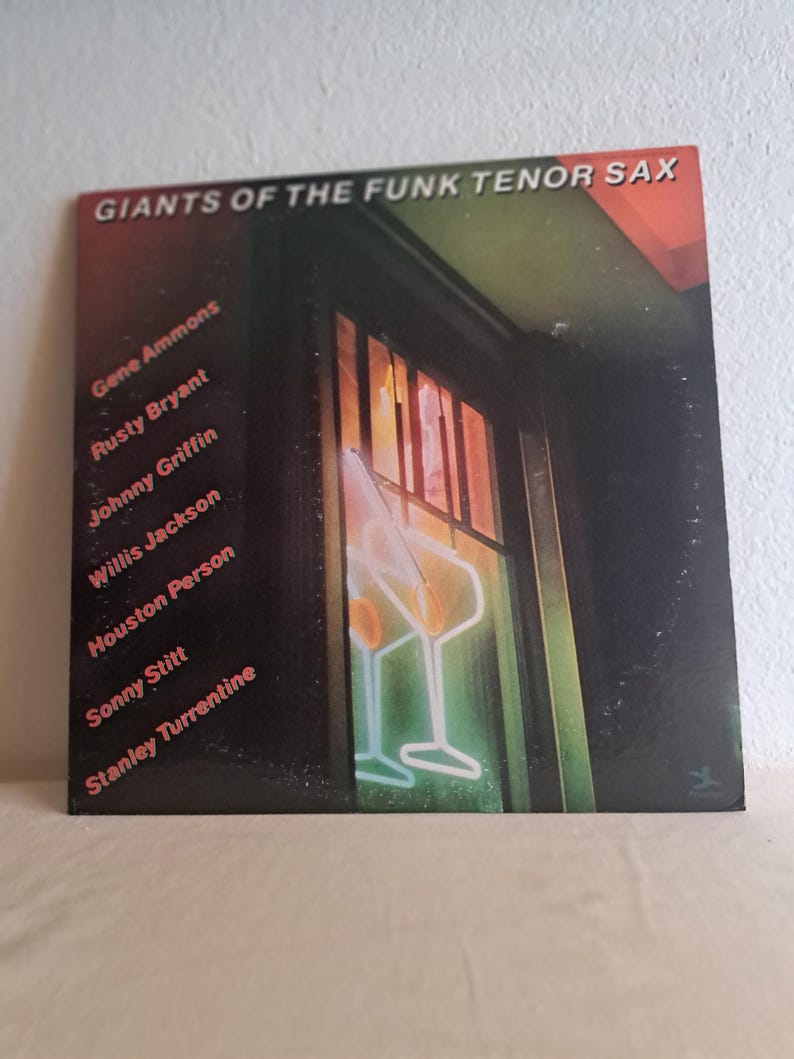 Giants of the Funk Tenor Sax / 1981 - Etsy