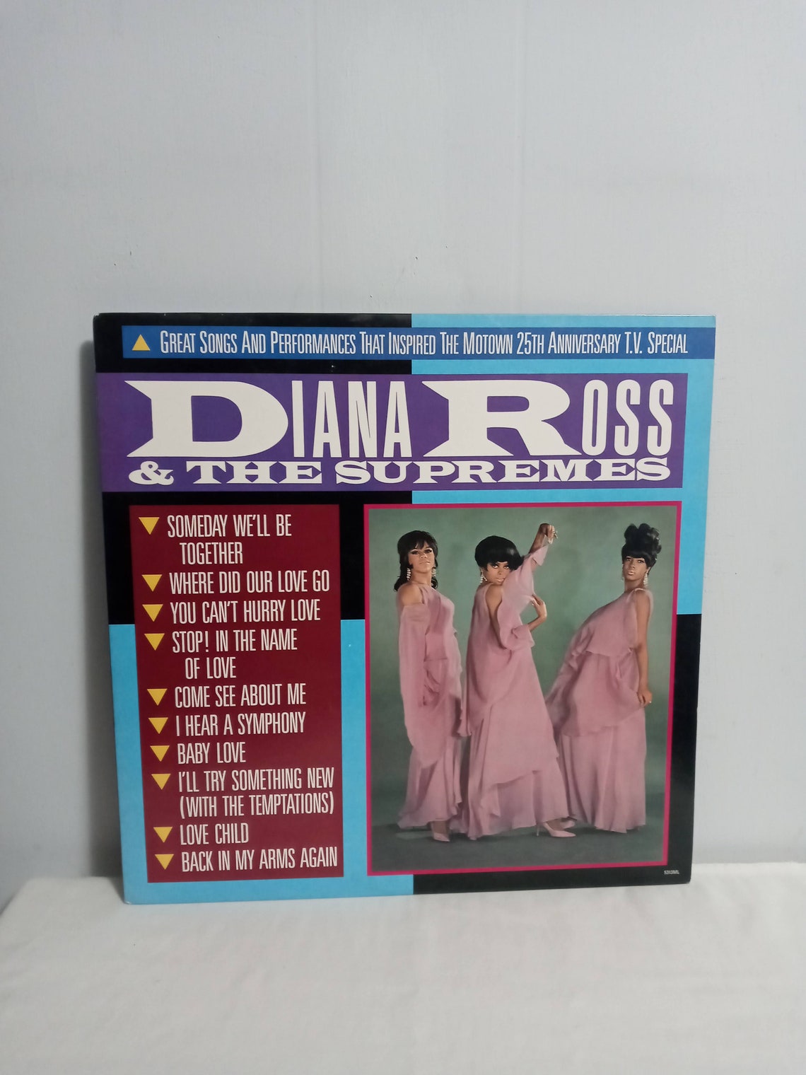 Diana Ross & the Supremes / 25th Anniversary / 1983 - Etsy