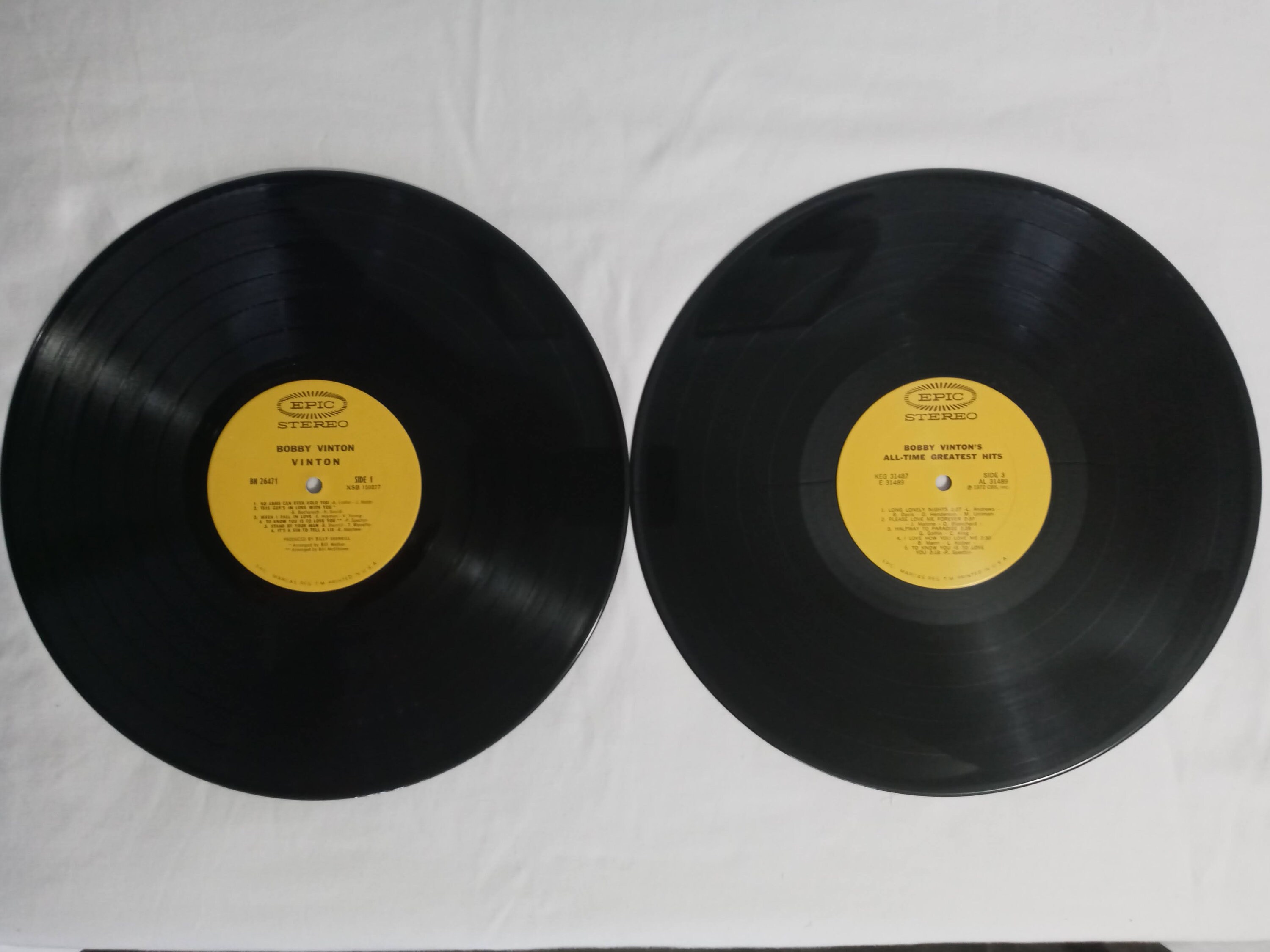 Bobby Vinton's All Time Greatest Hits / 1972 - Etsy