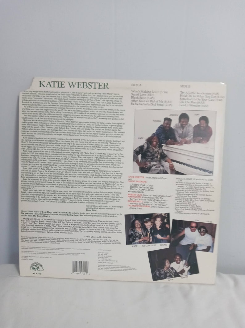 Katie Webster / the Swamp Boogie Queen / 1988 - Etsy