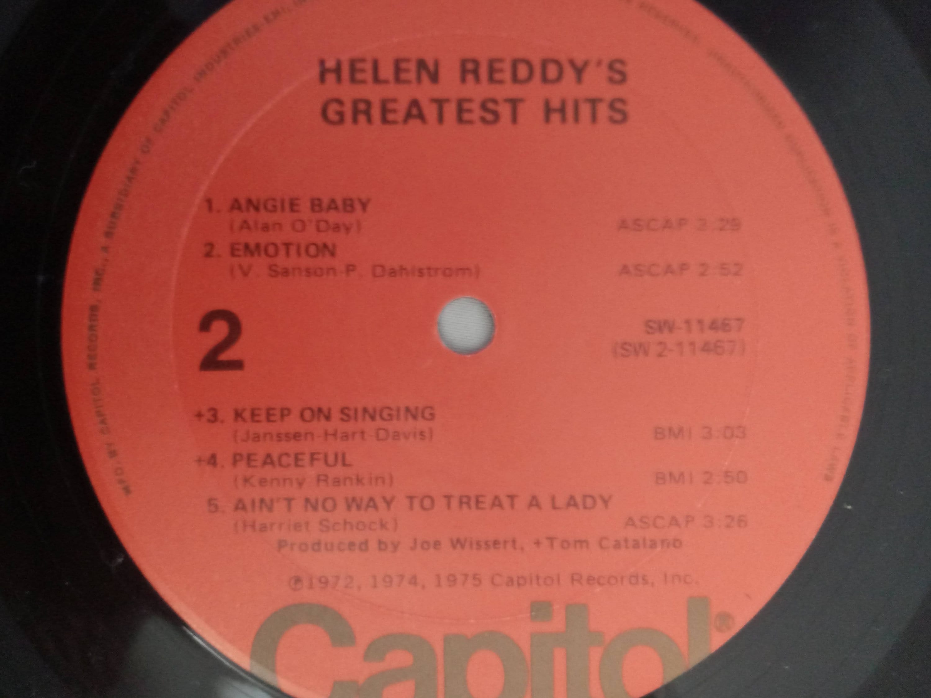 Helen Reddy's Greatest Hits / 1975 - Etsy