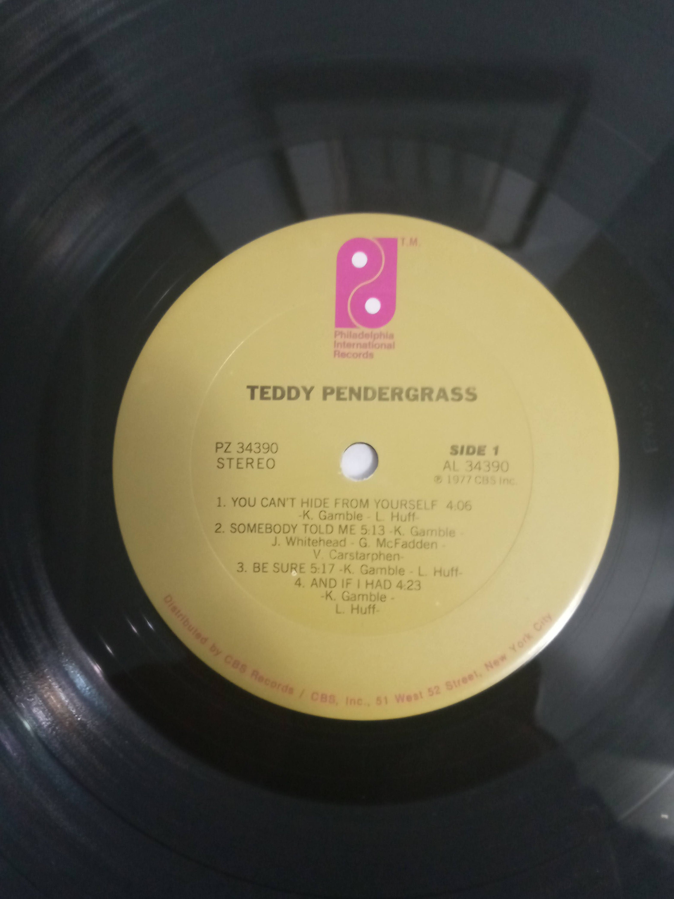 Teddy Pendergrass / EP Vinyl / 1977 - Etsy