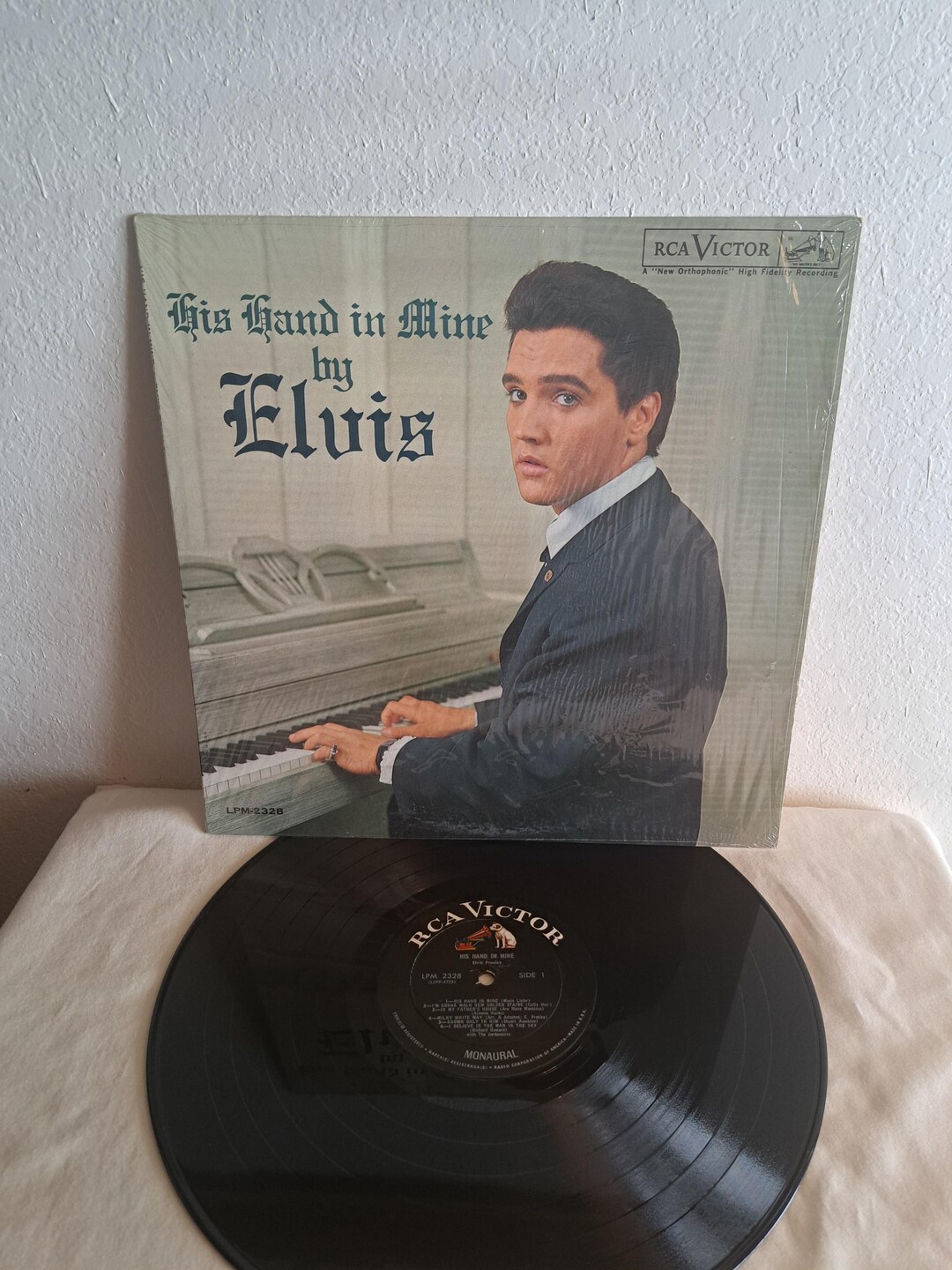 Elvis Presley / His Hand in Mine / 1958 - Etsy