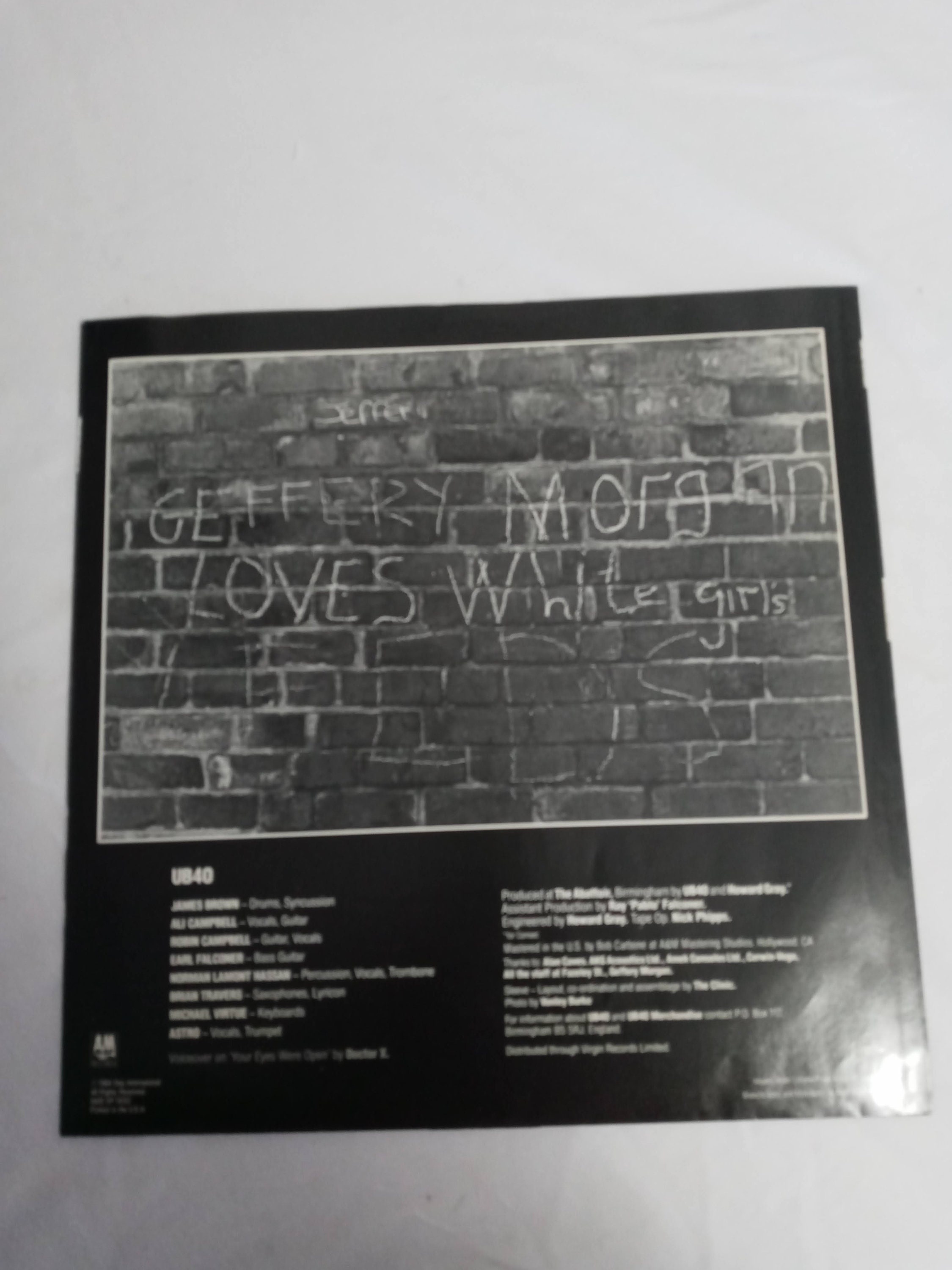 UB40 / Geoffrey Morgan / 1984 - Etsy