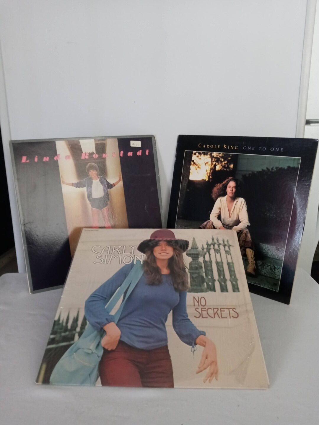3 Rock/folk Divas Bundle -l.ronstadt/c. Simon/c.king - Etsy