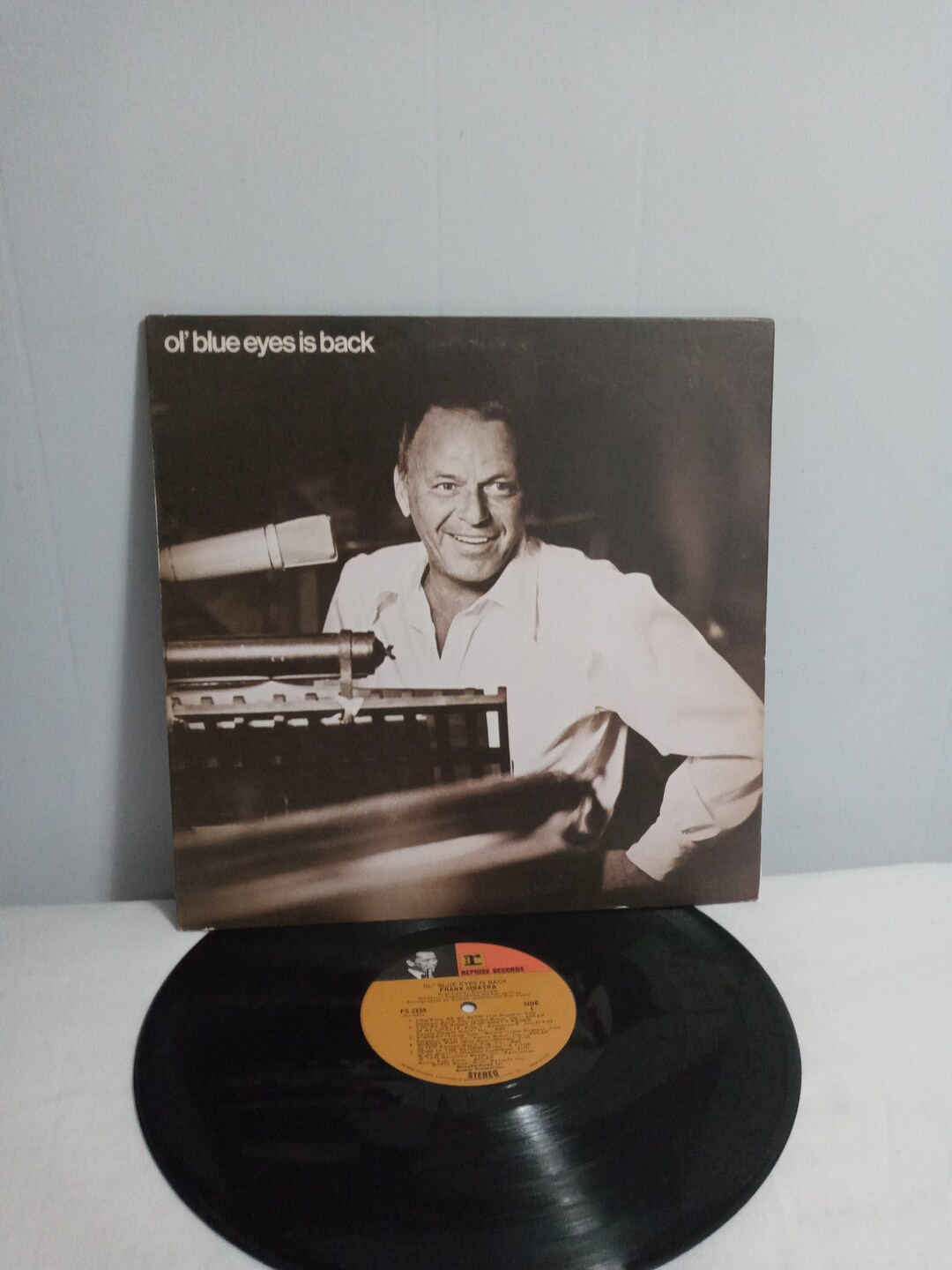 Frank Sinatra / Ol' Blue Eyes is Back / 1973 - Etsy