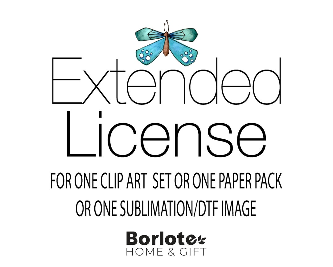 Extended License - Etsy