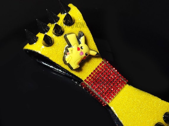 Pikachu Theme Official Motorcycle Helmet Bow by Braapnation - Etsy