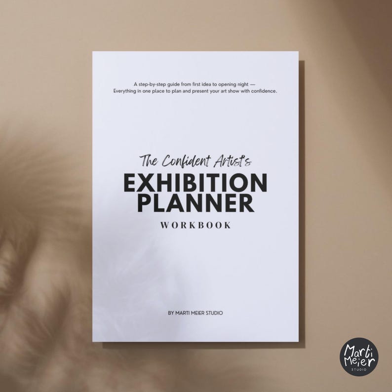 Exhibition Planner Workbook – Printable PDF for Artists , Art Show ...
