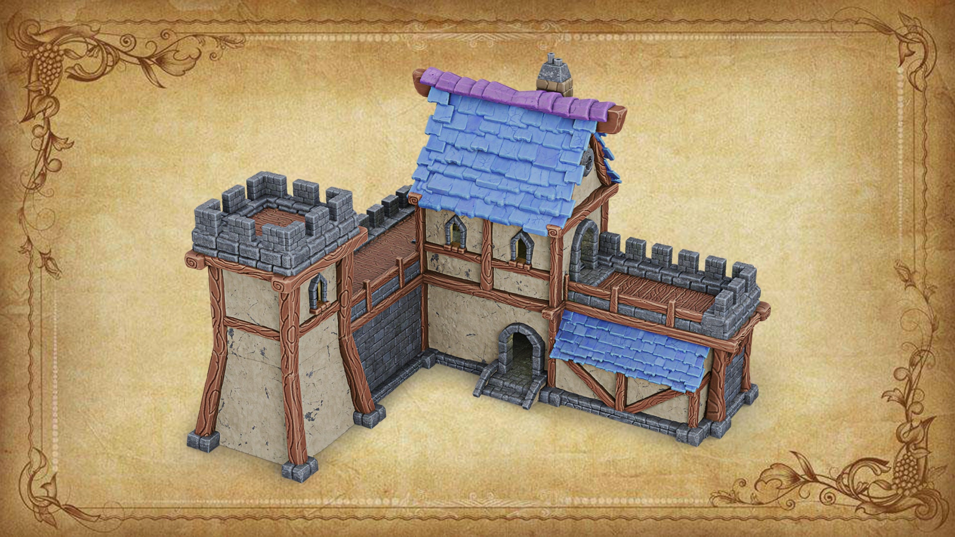 Medieval Barracks - Etsy