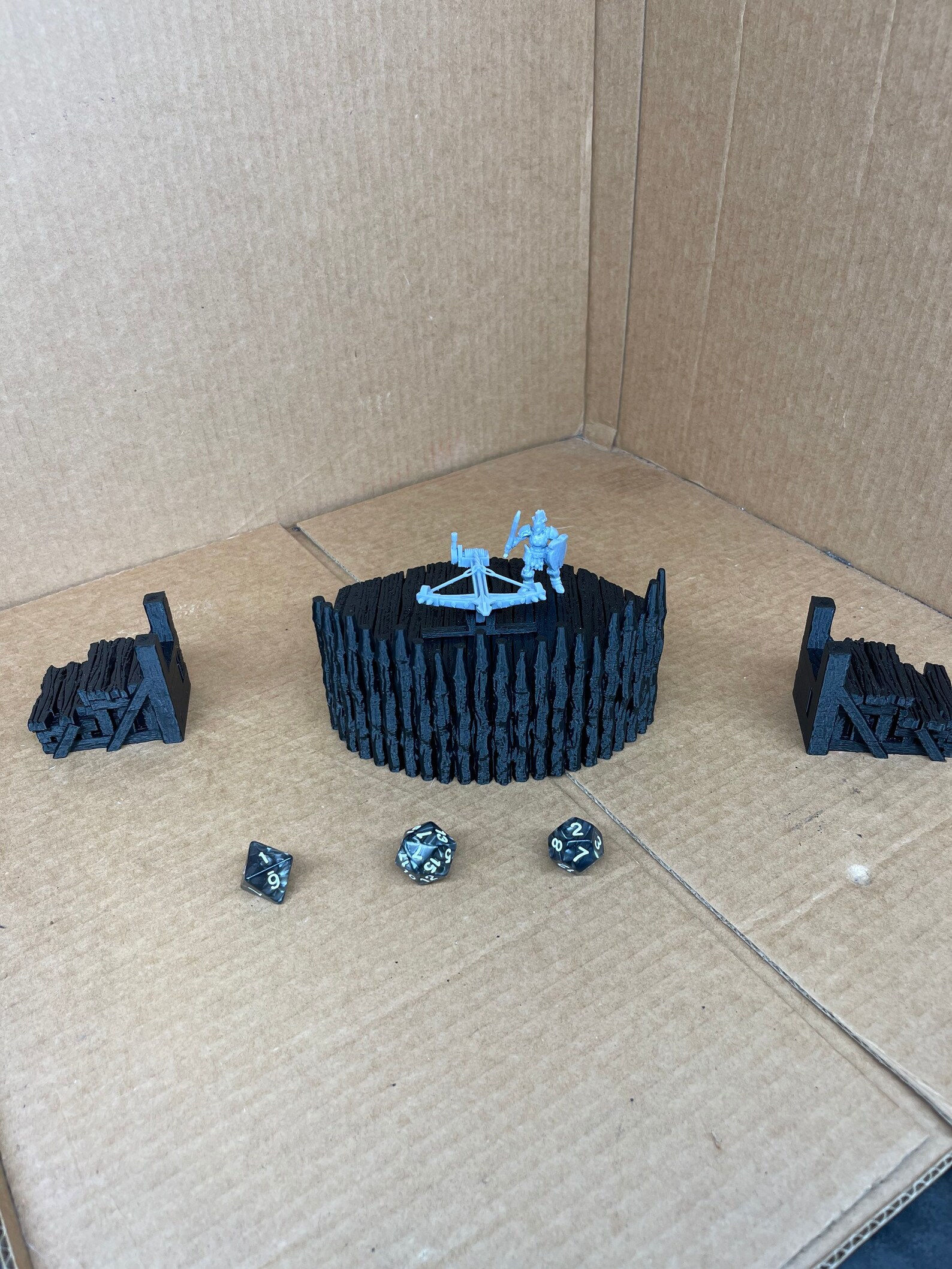 Tabletop Terrain, Palisade Defense Platform - Etsy