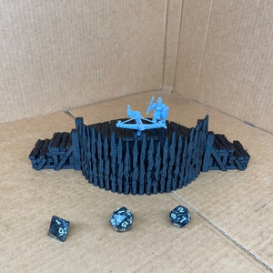 Tabletop Terrain, Palisade Defense Platform - Etsy
