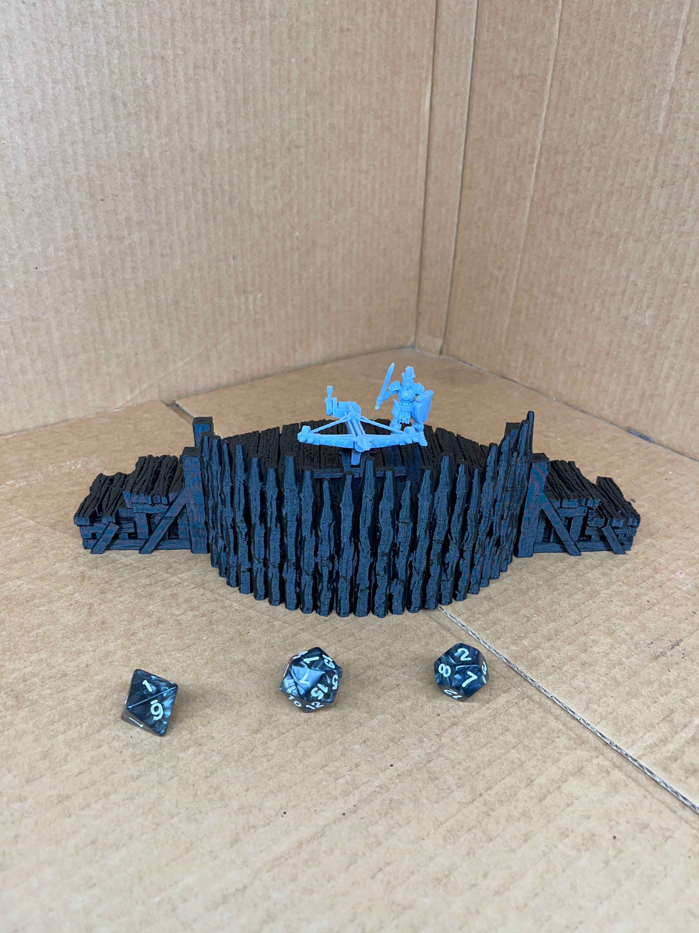 Tabletop Terrain, Palisade Defense Platform - Etsy