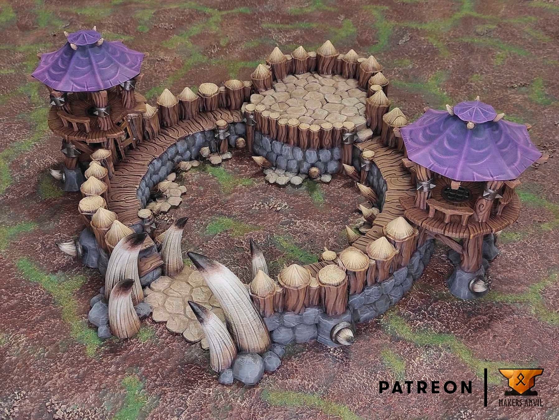 Orc Village Arena - Etsy