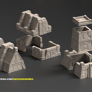 Futuristic Aztec City, Hab 2 - Etsy