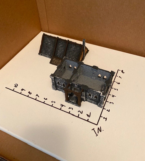 DND Terrain Stone House - Etsy