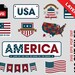 100 Patriotic Cut Files, USA Svg, American Flag Svg, Cricut Svg, Usa ...