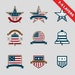 100 Patriotic Cut Files, USA Svg, American Flag Svg, Cricut Svg, Usa ...