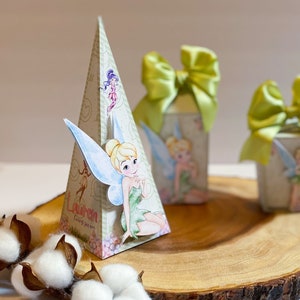 Fairy Party Favor. Tinkerbell Treat Boxes. Party Decor and Gift Boxes ...
