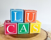 Cube Letters Toys Decor. Toys Name Decor. Toys Birthday - Etsy