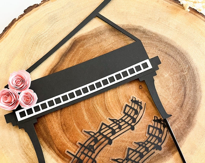 Piano Cake Topper. Music Piano Cake Topper - Etsy