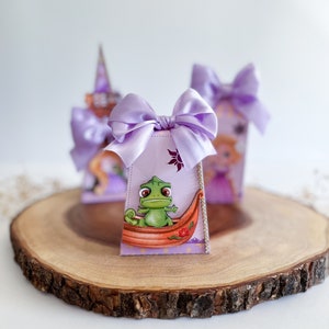 Rapunzel Princess Party Favor. Tangled Rapunzel Treat Boxes. Party ...