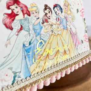 Princesses Party Gable Box.princess Treat Boxes. Party Decor and Gift ...