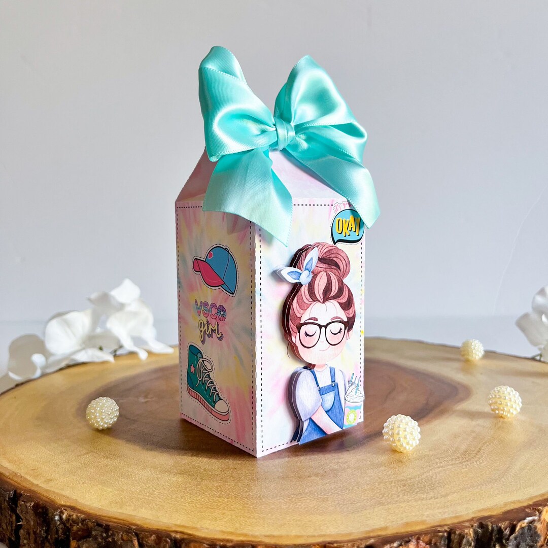 Vsco Girl Party Favor. VSCO Treat Boxes. Party Decor and Gift Boxes ...