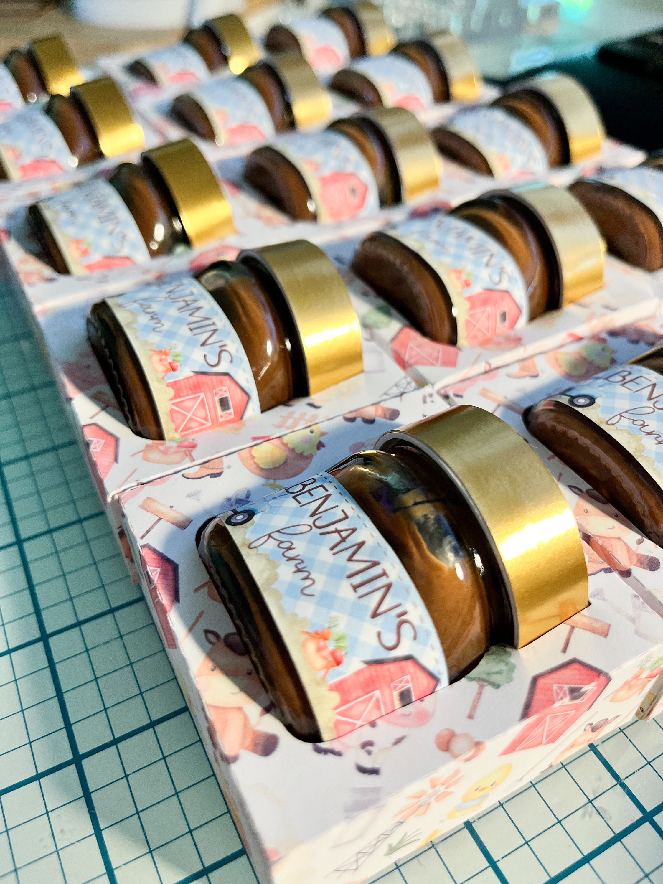 Mini Nutella® Box Classic Farm Set W/ 10pcs - Etsy