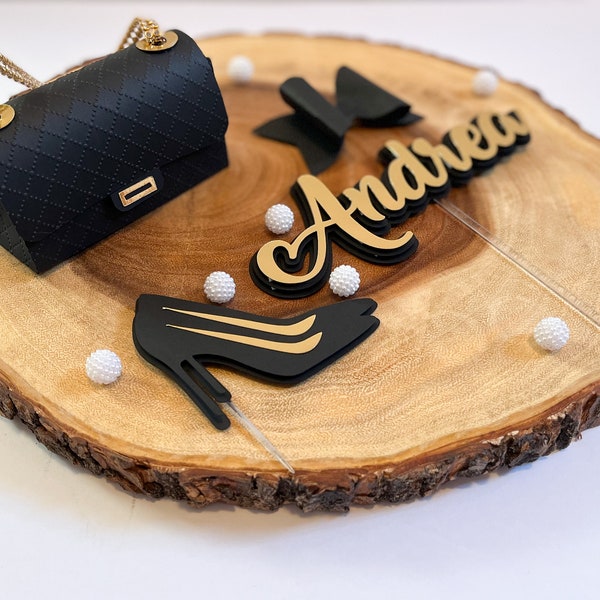 Chanel Cake Topper - Etsy