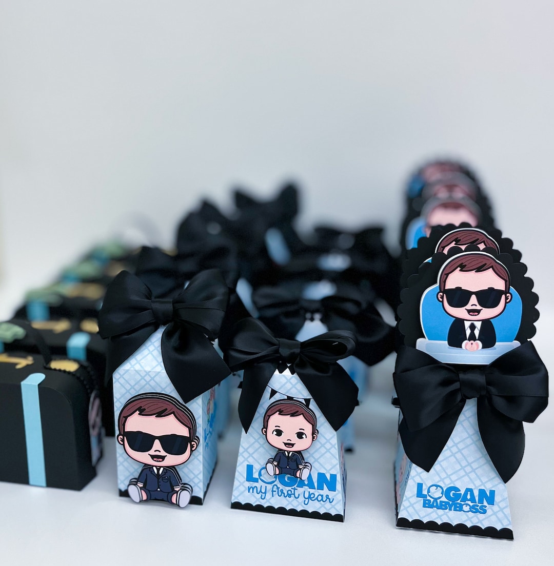 Little Bossparty Favors, Boss Baby Insp., Boss Baby Birthday, Baby Boss ...