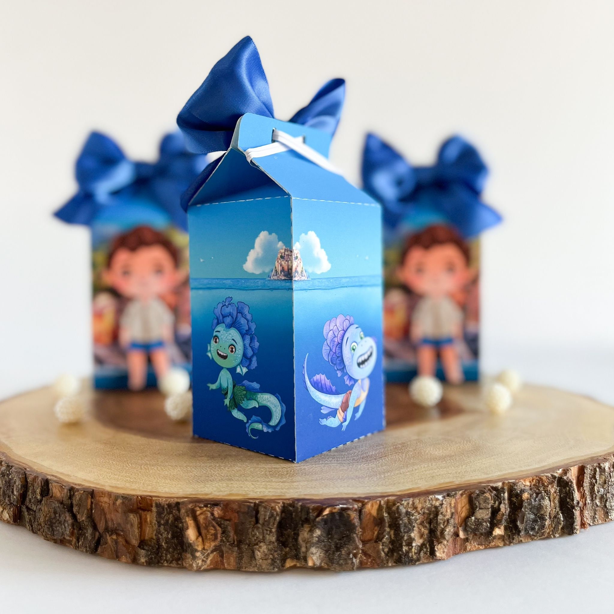 Luca Kids Party Favor Box Luca Treat Boxes. Party Decor and - Etsy