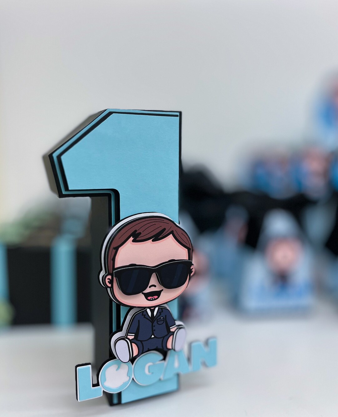 Little Boss Letter 3d, Boss Baby Insp., Boss Baby Birthday - Etsy