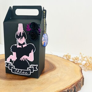 Wednesday Addams wednesday Treat Box Wednesday Birthday Wednesday Party ...