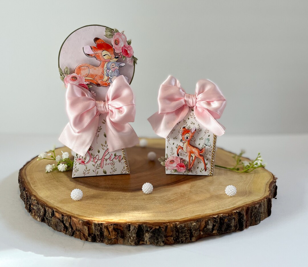Bambi Party Favor. Bambi Treat Boxes. Party Decor and Gift Boxes ...
