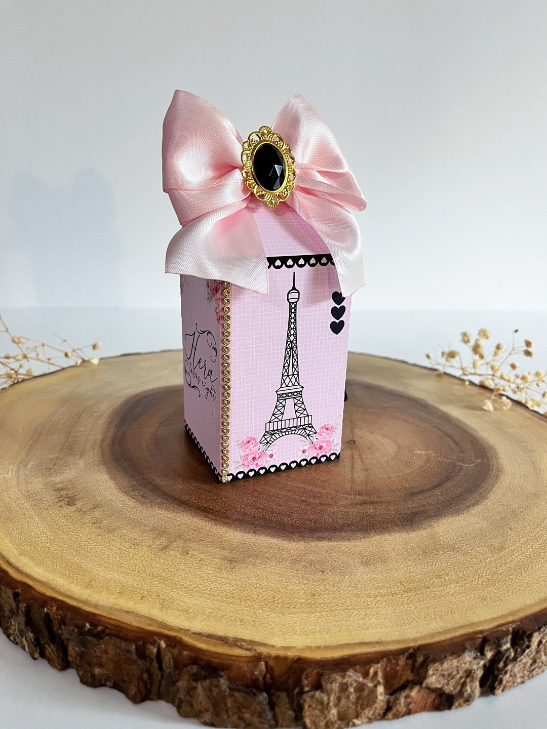 Paris Party Favor. Paris Girl Treat Boxes. France Party Decor and Gift ...