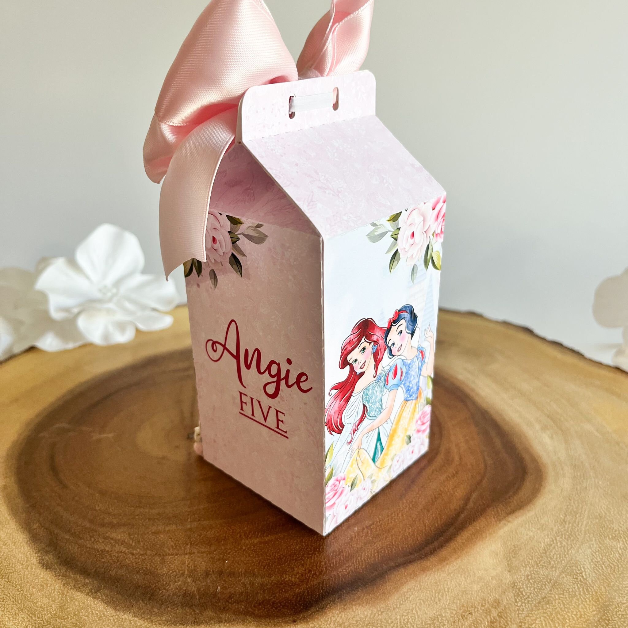Classic Princesses Milk Box Disney Princess Classic Princess - Etsy