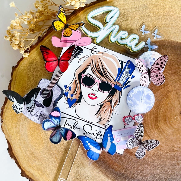 Taylor Swify Cake Topper - Etsy