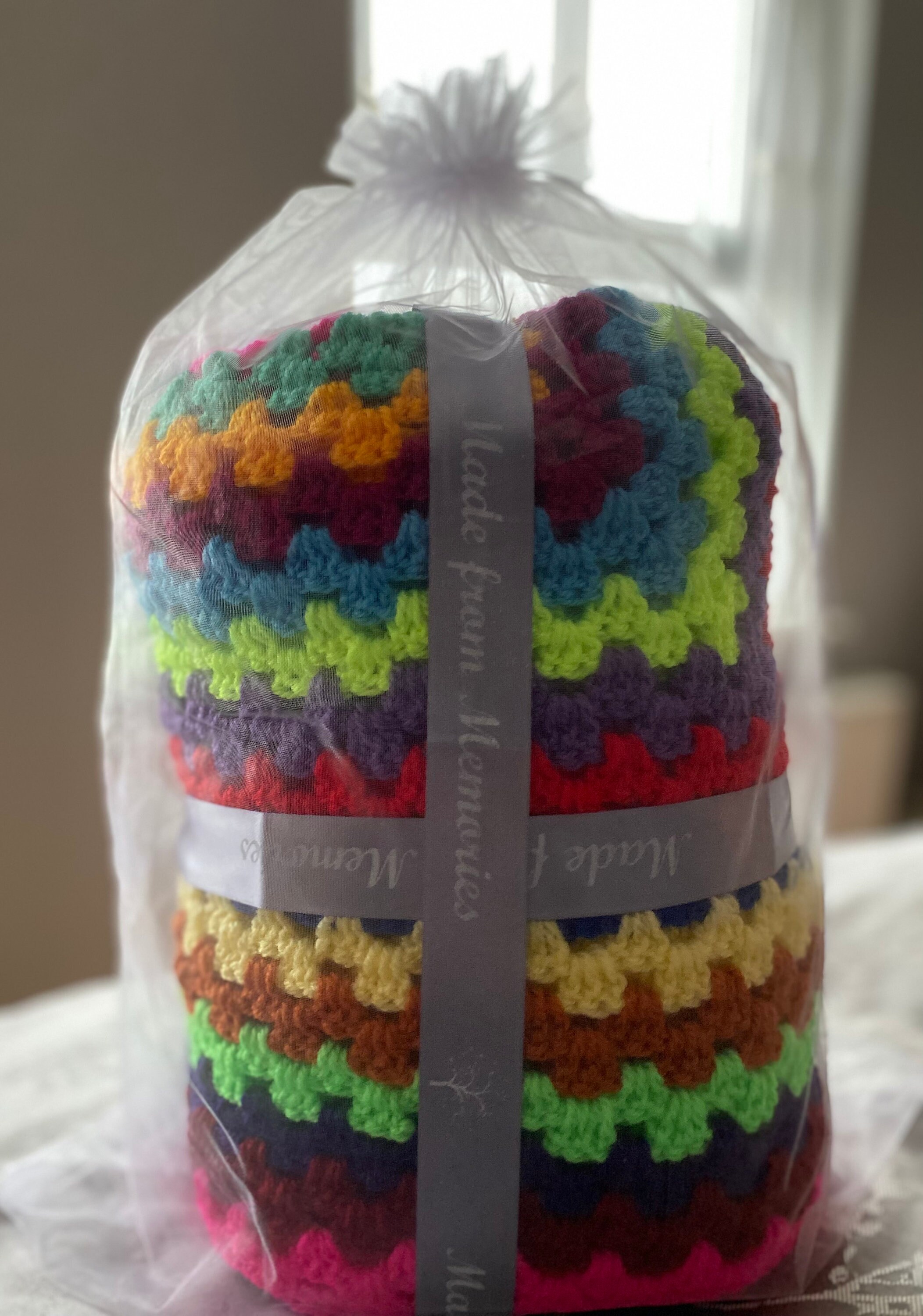 Handmade Blanket, Throw, Crochet Blanket, Bedding, Irish Made, Handmade ...