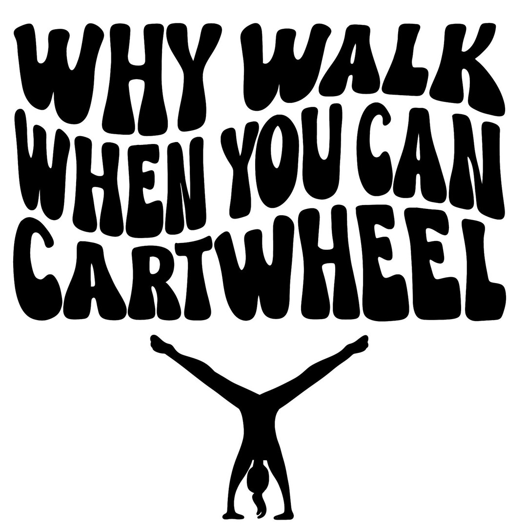 Why Walk When You Can Cartwheel SVG and PNG/ Decal/ Sticker/ Gymnastic ...