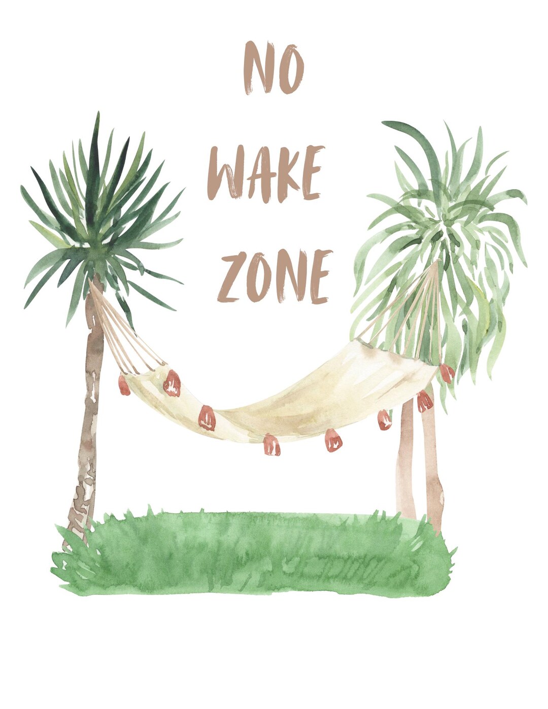 No Wake Zone PNG/ Sticker/ Decal - Etsy
