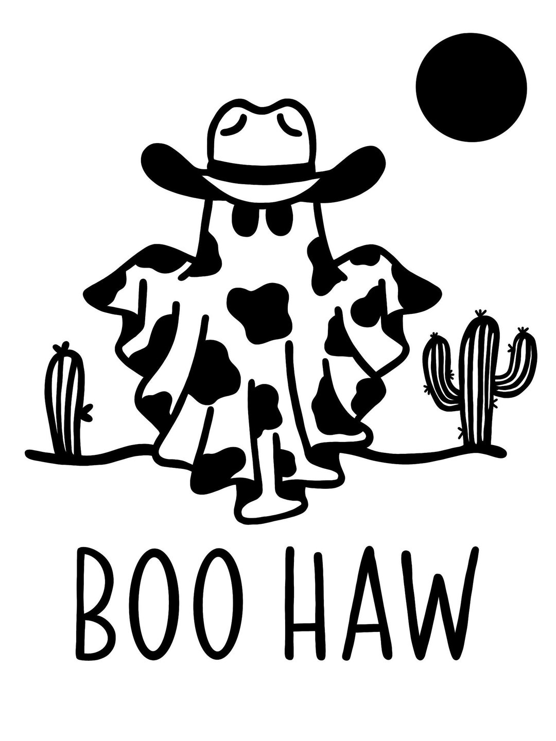 Boo Haw SVG and PNG/ Decal/ Sticker/ Halloween - Etsy