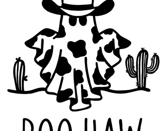 BOO HAW SVG - Etsy