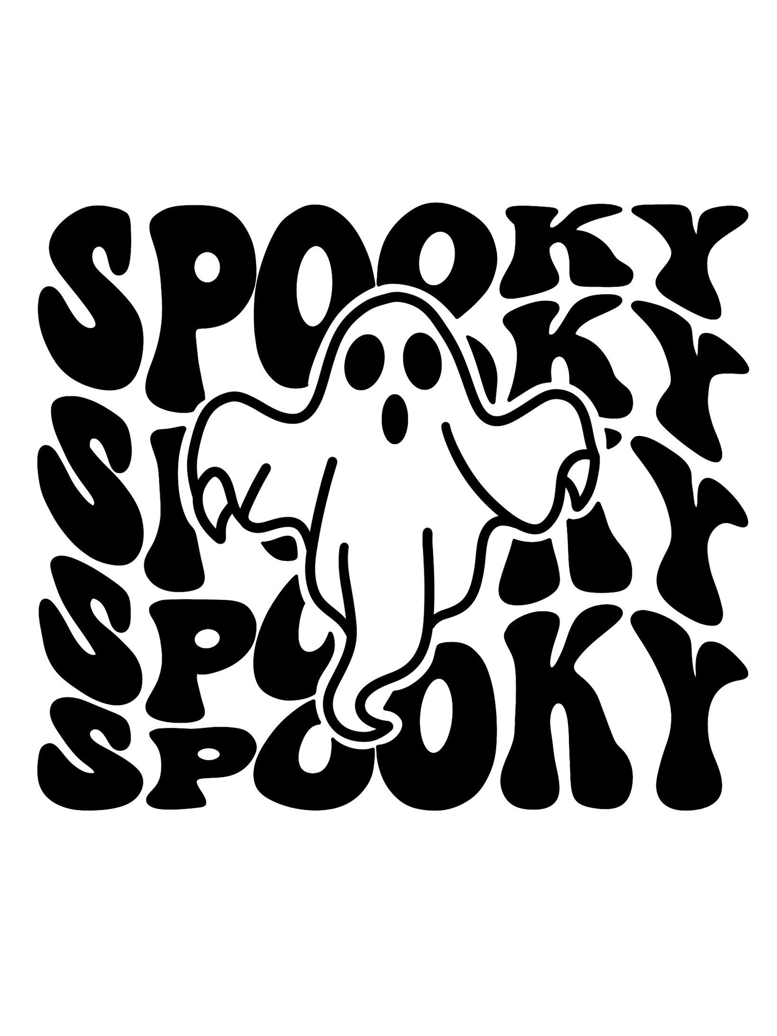 Spooky Ghost SVG and PNG/ Decal/ Sticker/ Ghost - Etsy